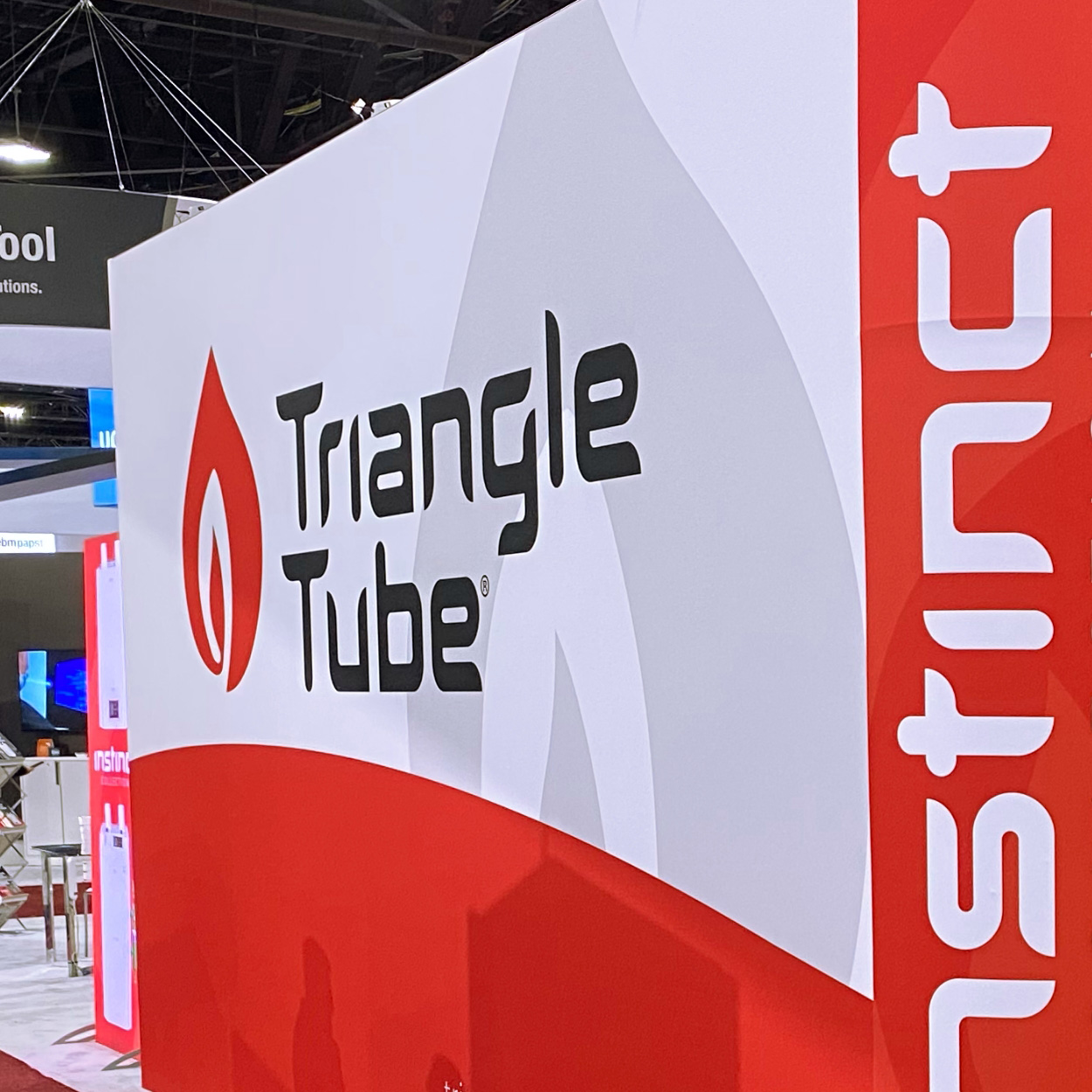 Triangle Tube Booth Design 2023 - SWBR